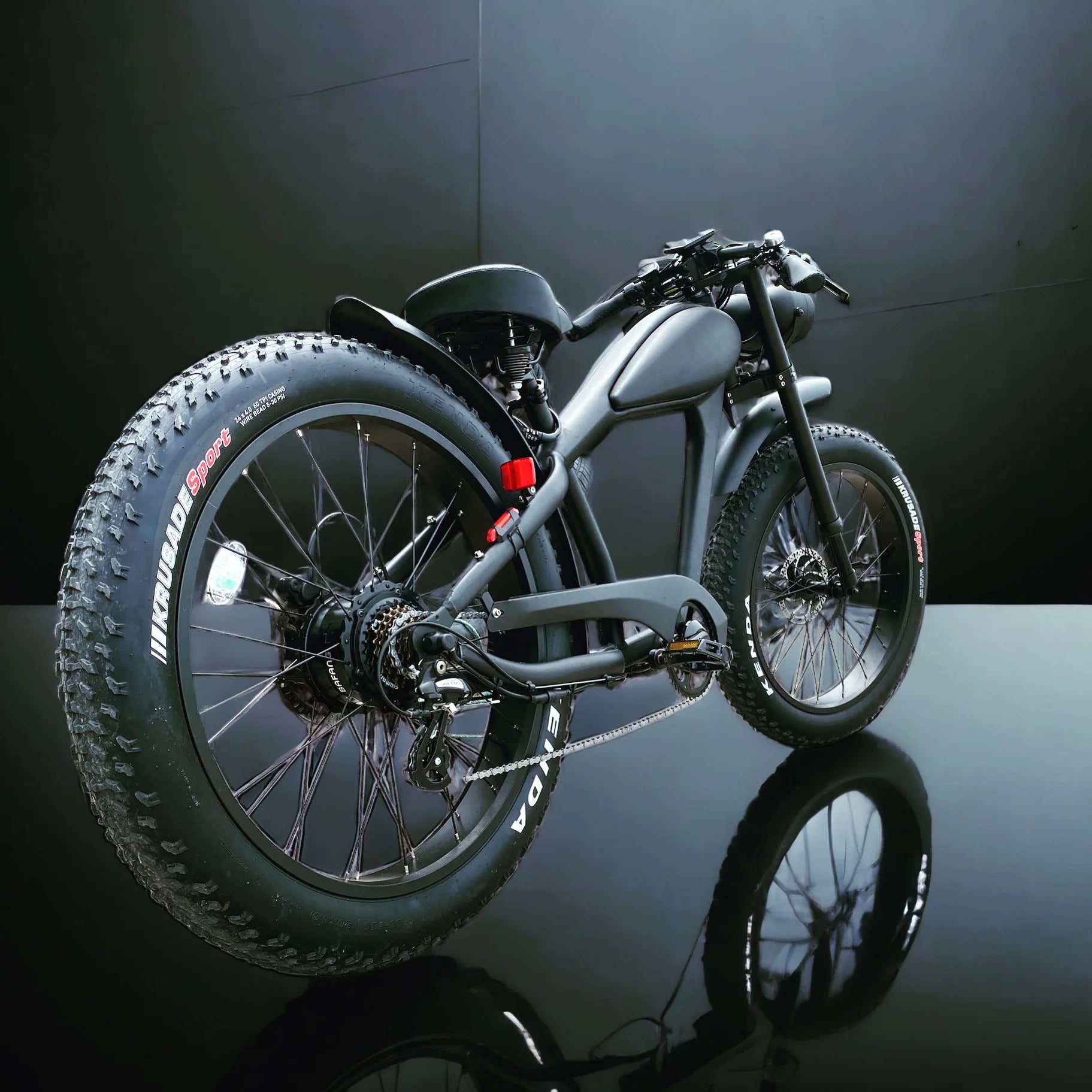 Cooler King 750st BLACK EDITION eBike - 48v, Retro Style Electric Bike ...